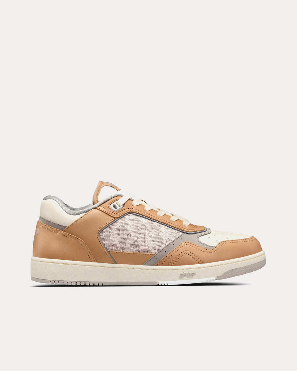 Dior B27 Beige and Cream Smooth Calfskin with Cream Dior Oblique ...