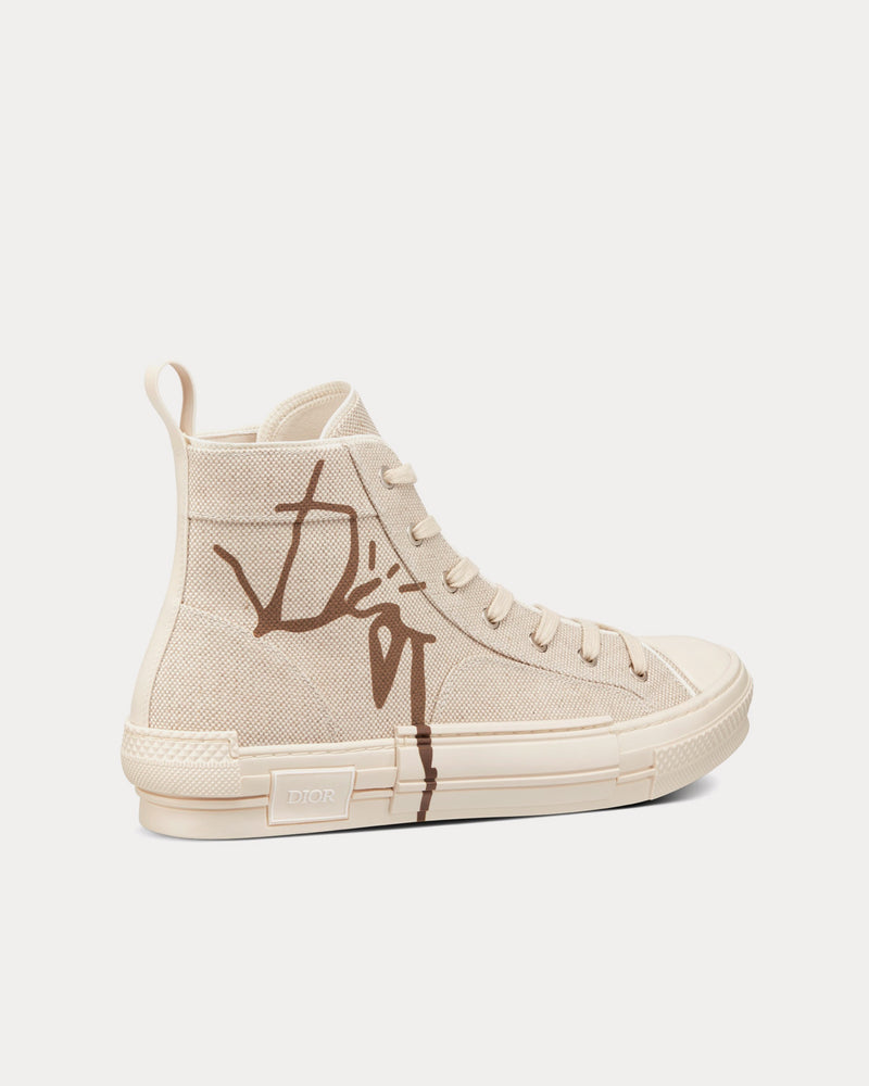 Dior x Travis Scott Men's B23 'Cactus Jack' Cream and Coffee Dior x Travis Scott Men's B23 'Cactus Jack' Cream and Coffee
