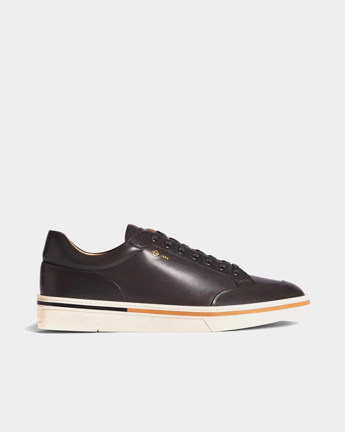 Dunhill Men's Metropolitan Mid-Grey Low Top Sneakers