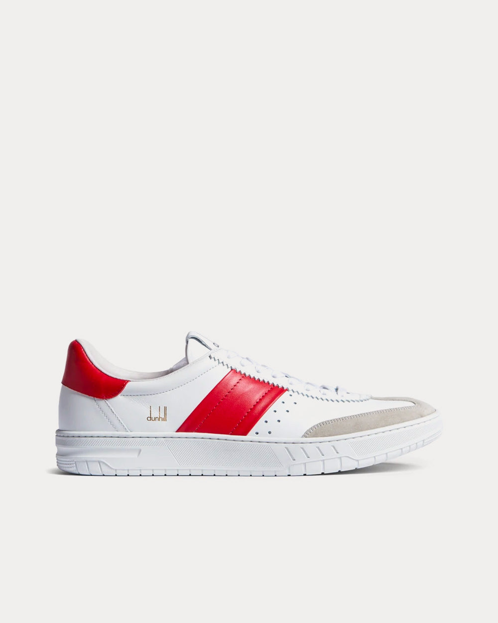 Buy Dunhill Men's Court Legacy Red / White Low Top Sneakers & Trainers