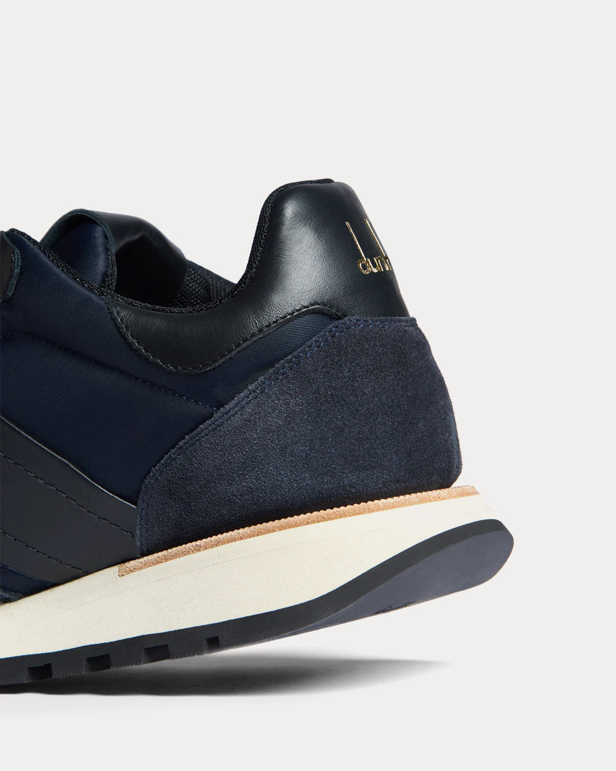 Dunhill Men's Legacy Runner Navy Low Top Sneakers
