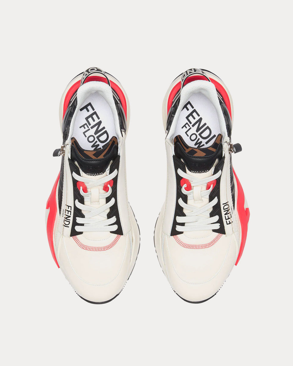 Fendi Flow Runner Lunar New Year Capsule White Low Top Sneakers - Sneak ...