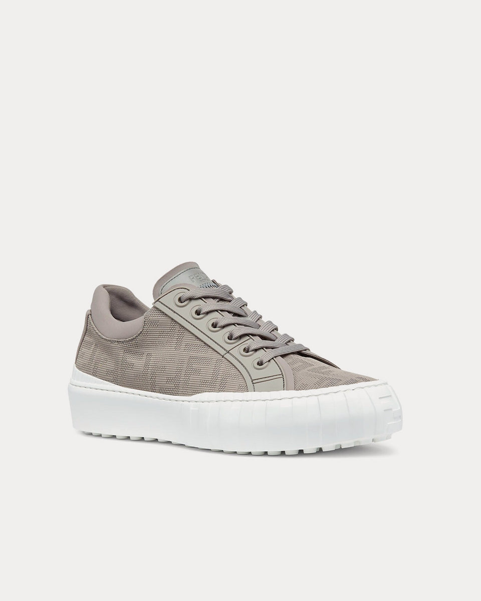 Fendi Force Fabric Grey Low Top Sneakers - Sneak in Peace