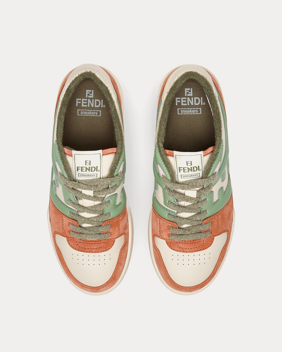 Fendi Match Suede Amaranth Low Top Sneakers - Sneak in Peace