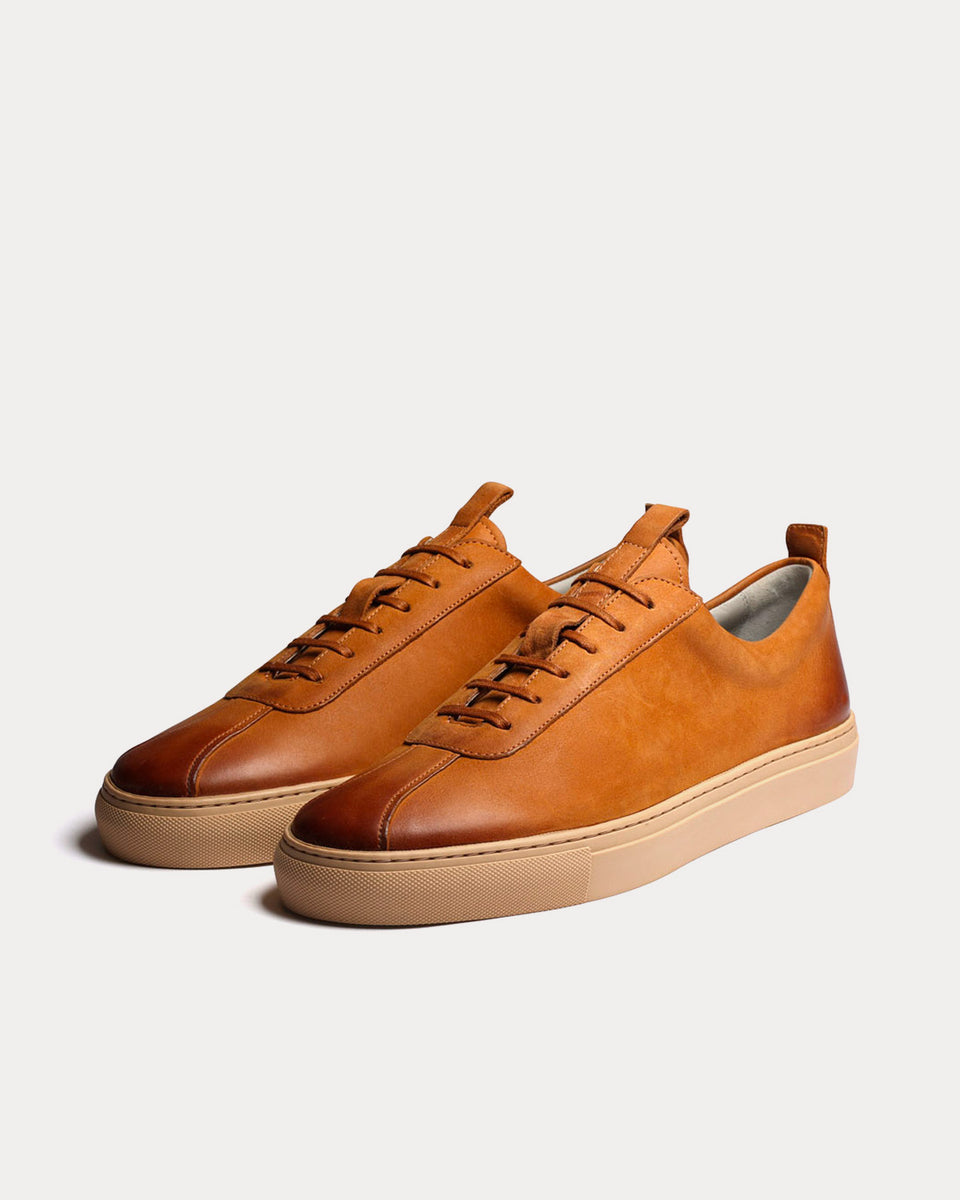 Grenson Sneaker 1 Nubuck Ginger Low Top Sneakers - Sneak in Peace