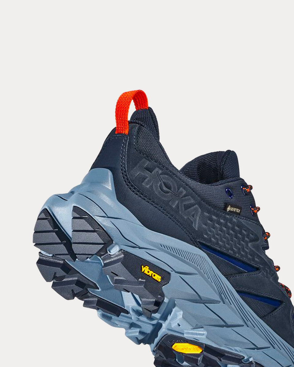 Hoka Anacapa Low GTX Outer Space / Mountain Spring Running Shoes ...