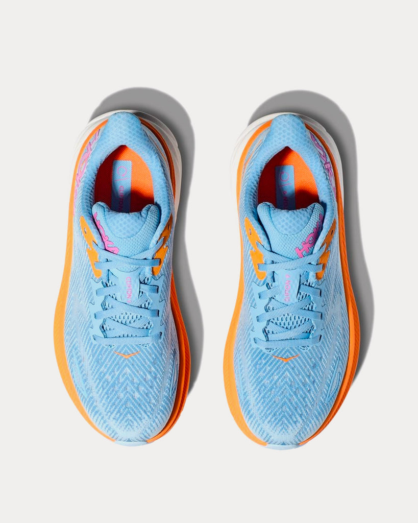 Hoka Clifton 9 Airy Blue / Ice Water Running Shoes - Sneak in Peace