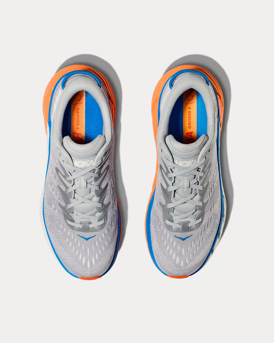 Hoka Gaviota 4 Harbor Mist / Nimbus Cloud Running Shoes - Sneak in Peace