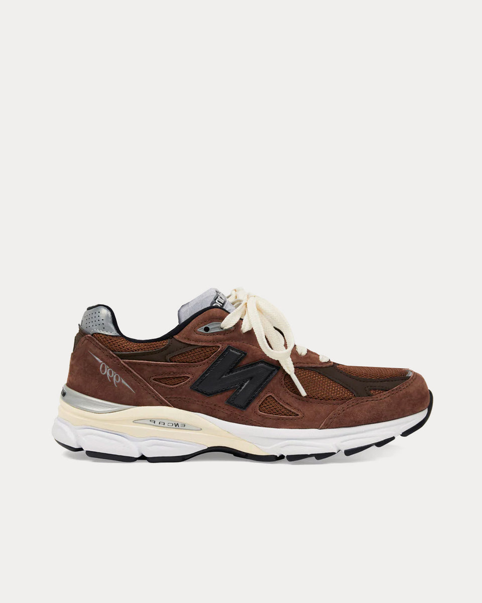 New Balance x Jjjjound 990v3 'Montréal' Brown Low Top Sneakers - Sneak ...