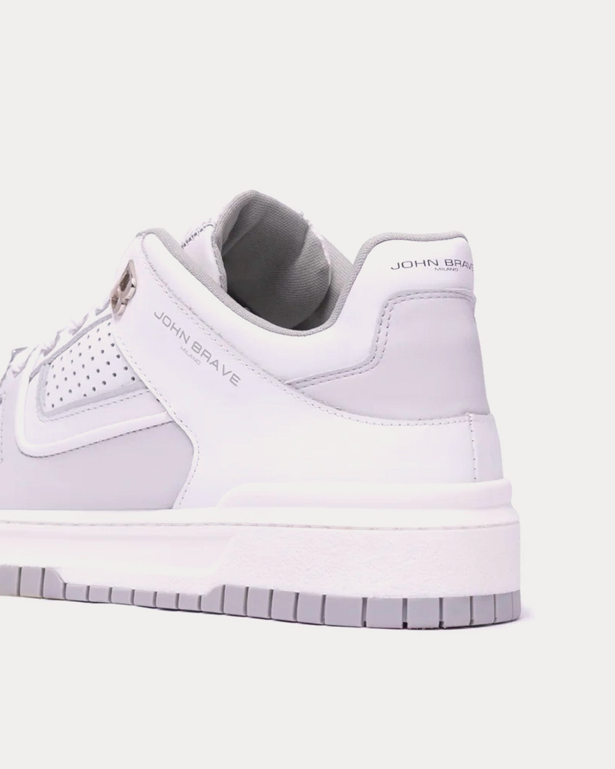 John Brave Rome White Low Top Sneakers - Sneak in Peace