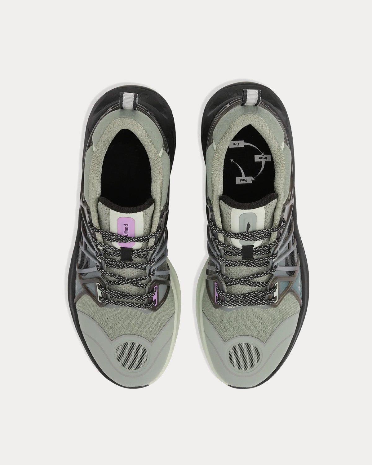 Li-Ning x Soulland Furious Rider Green Running Shoes - Sneak in Peace