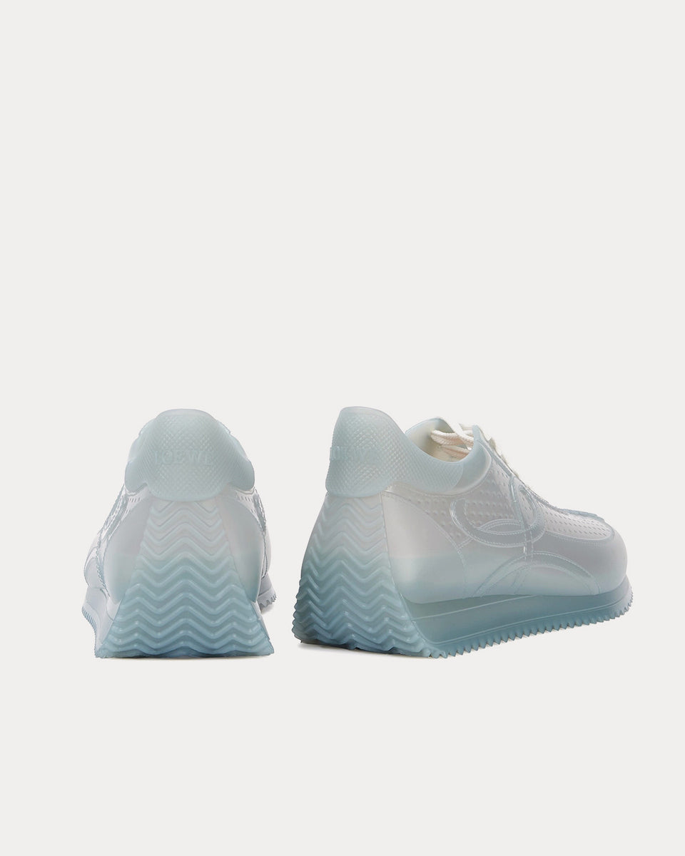 Loewe Flow Runner in Recycled PVC Light Blue Low Top Sneakers - Sneak ...