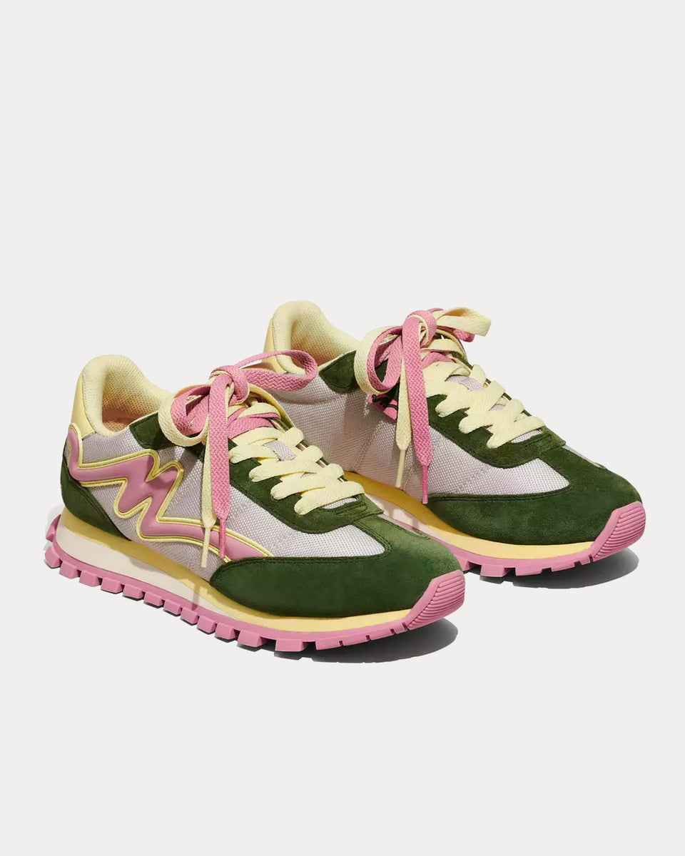 Marc Jacobs The Jogger Lilas Multi Low Top Sneakers - Sneak in Peace