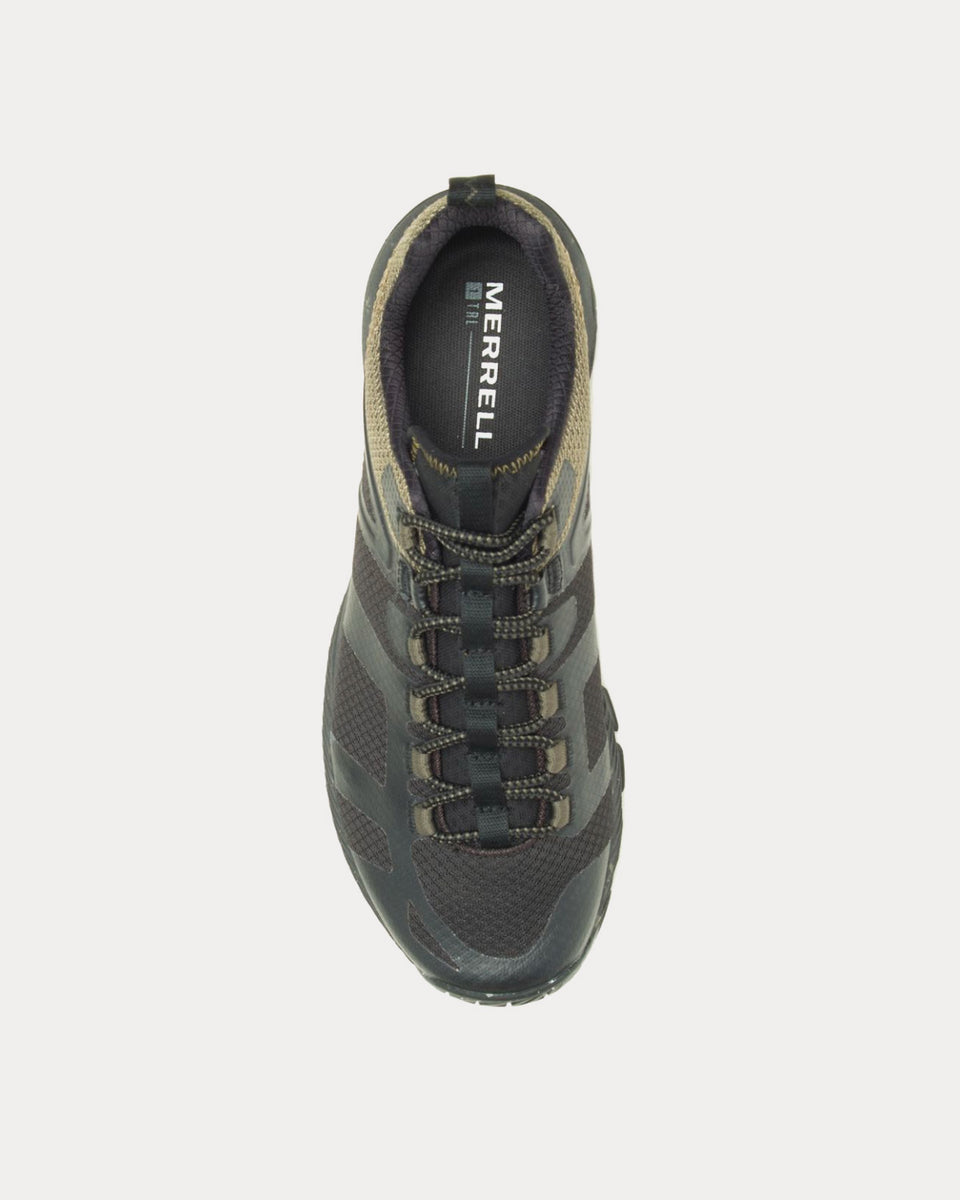Merrell 1TRL MQM Ace Tec Black / Olive Low Top Sneakers - Sneak in Peace