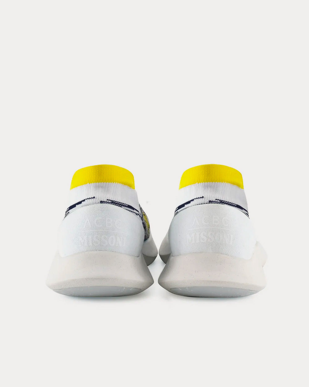 Missoni x ACBC Fly Yellow / White Low Top Sneakers - Sneak in Peace
