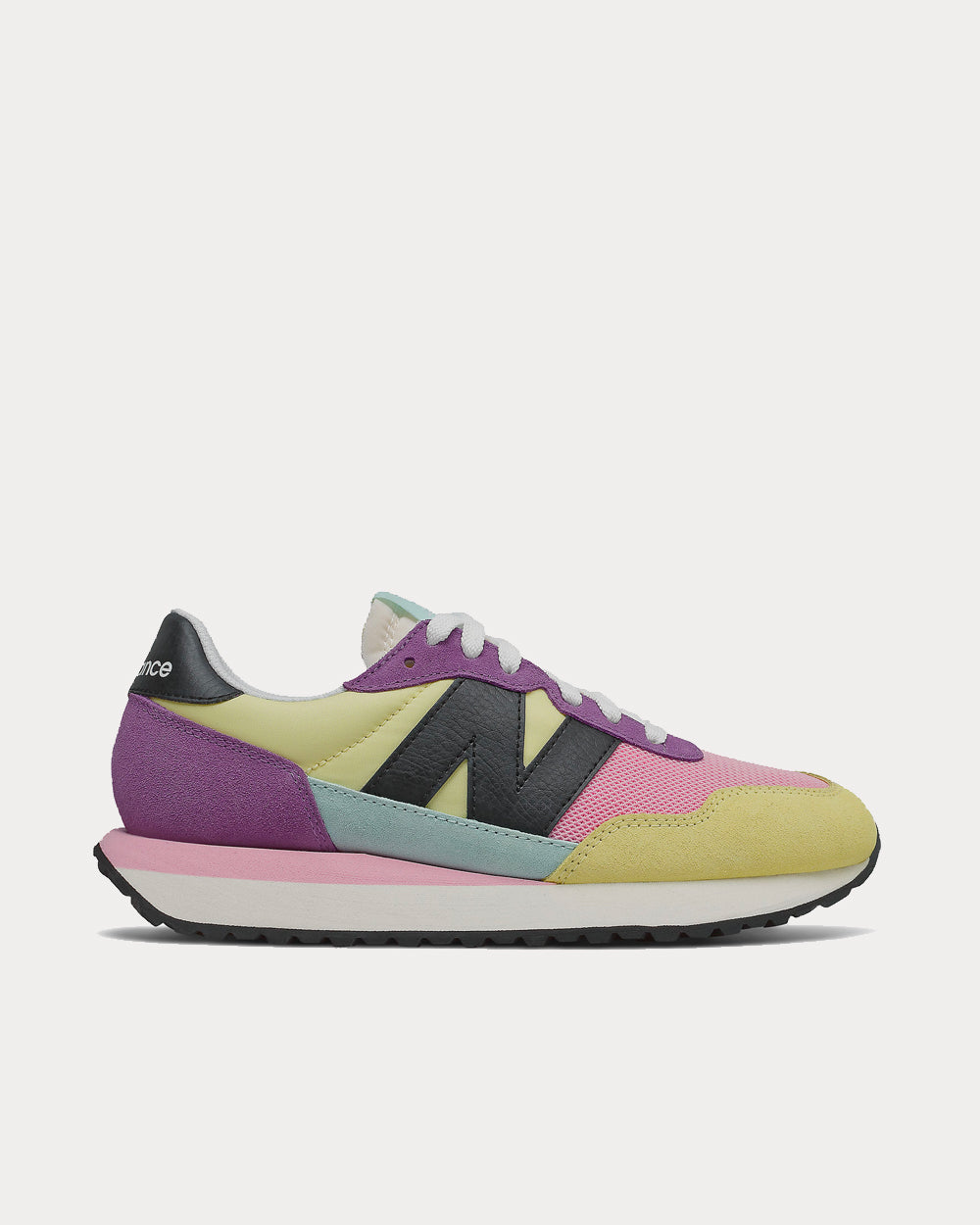 New Balance Women's 237 Lemon with Sour Grape Low Top Sneakers & Trainers