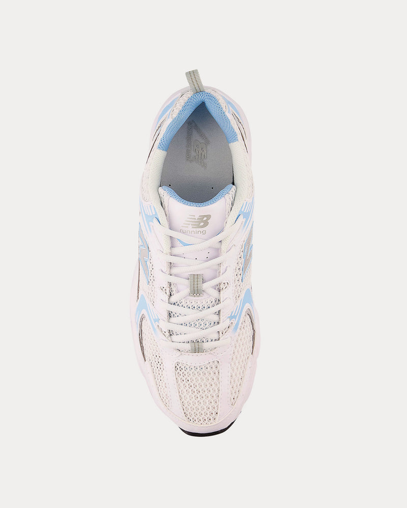 New Balance Unisex 530 White / Blue Haze / Brighton Grey Low Top ...