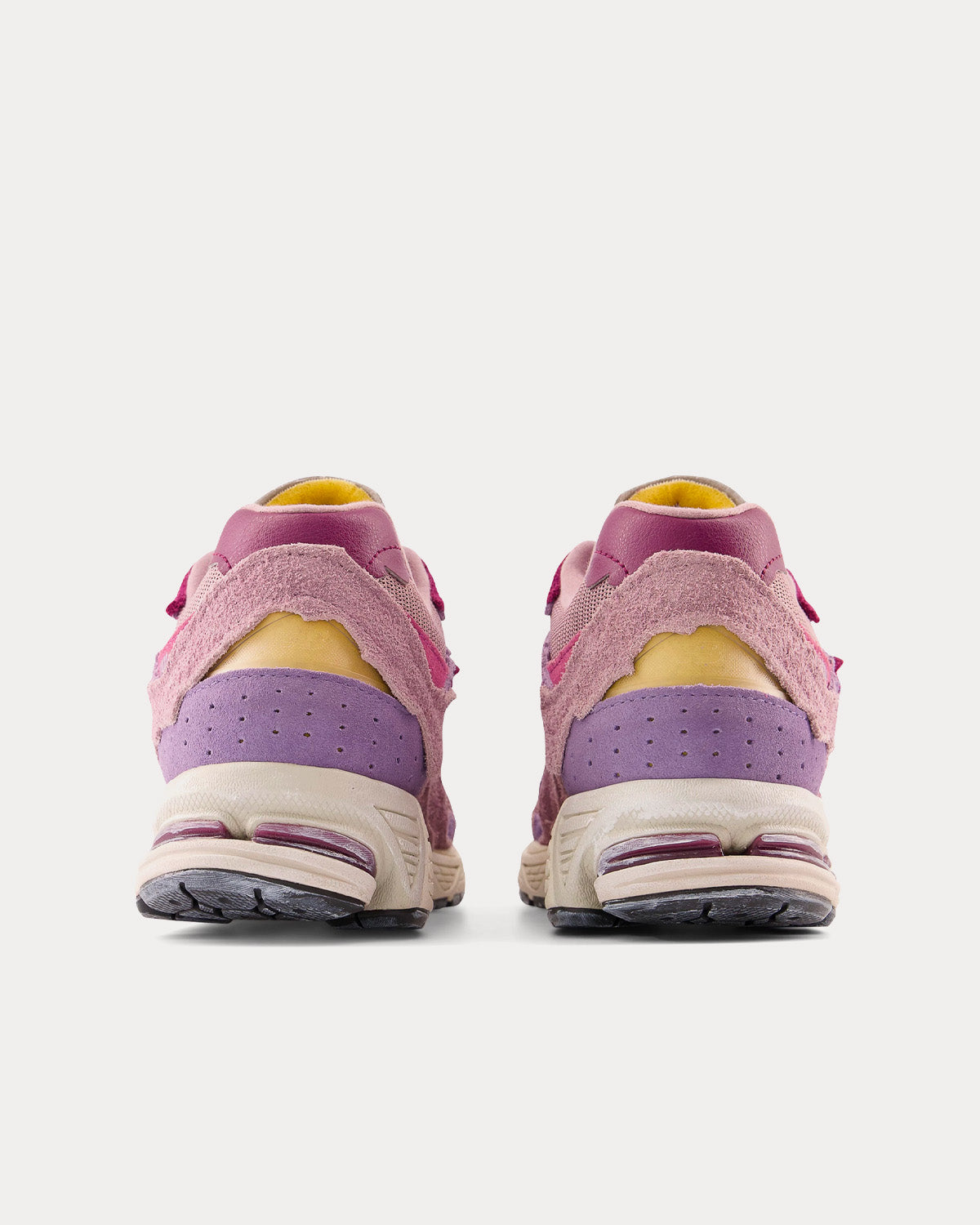 New Balance Unisex 2002r Lilac Chalk Low Top Sneakers & Trainers