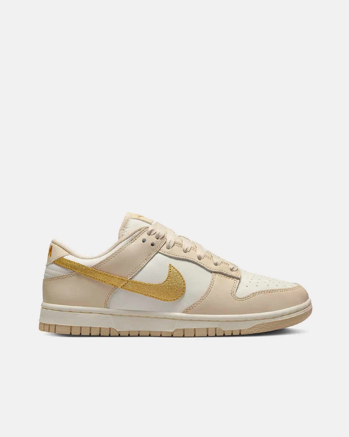 Nike Women's Dunk Low Phantom / Sand Drift / Sail / Metallic Gold Low ...