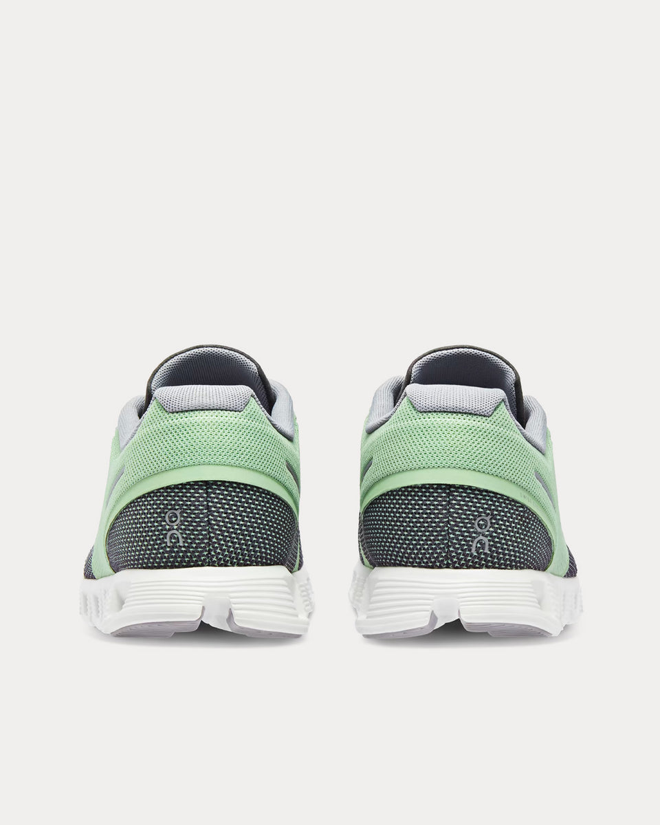 On Running Cloud 5 Combo Leaf / Eclipse Running Shoes - Sneak in Peace