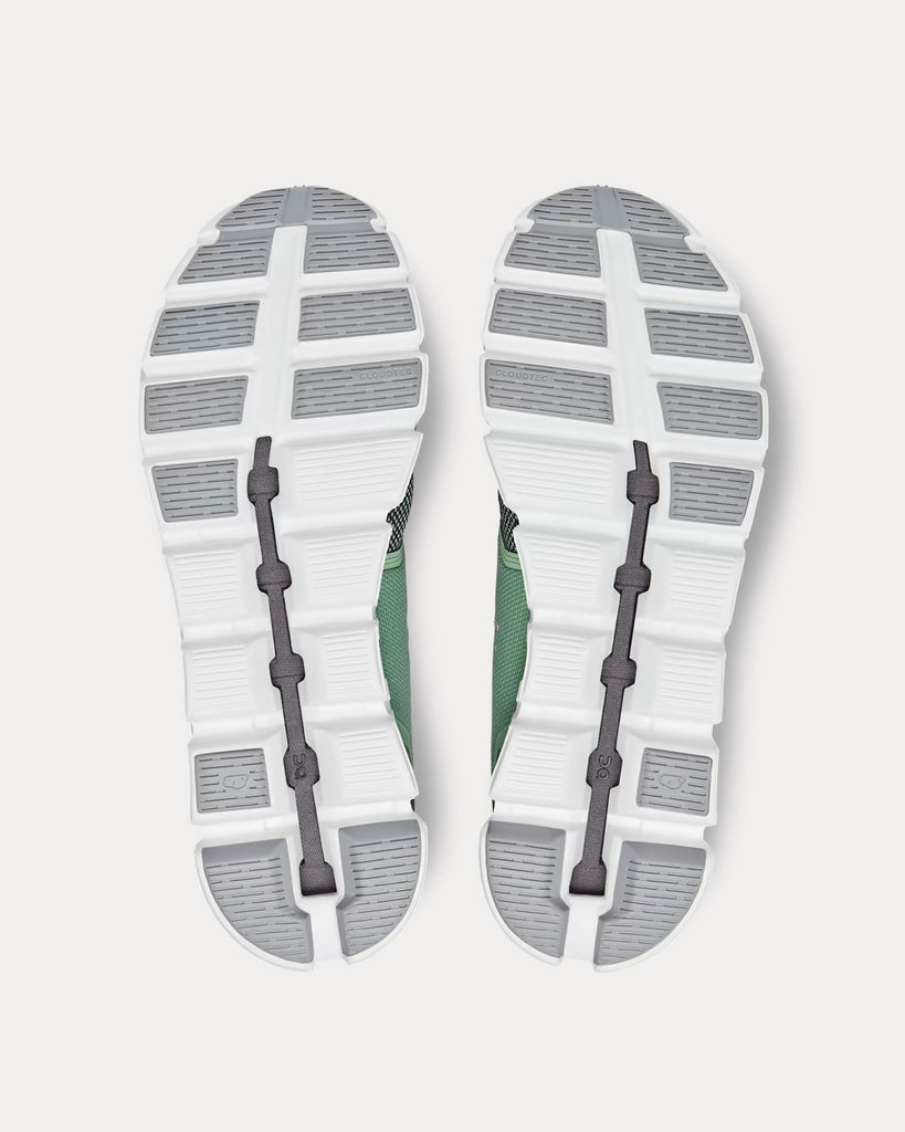 On Running Cloud 5 Combo Leaf / Eclipse Running Shoes - Sneak in Peace