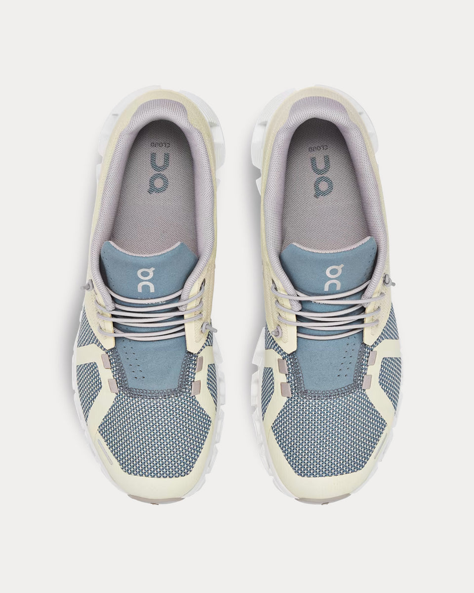 On Running Cloud 5 Combo Ray / Metal Running Shoes - Sneak in Peace