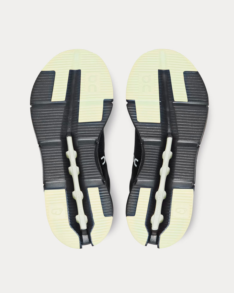 On Running Cloudnova Form Black / Hay Running Shoes - Sneak in Peace