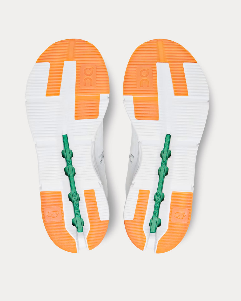 On Running Cloudnova Form White / Green Running Shoes - Sneak in Peace