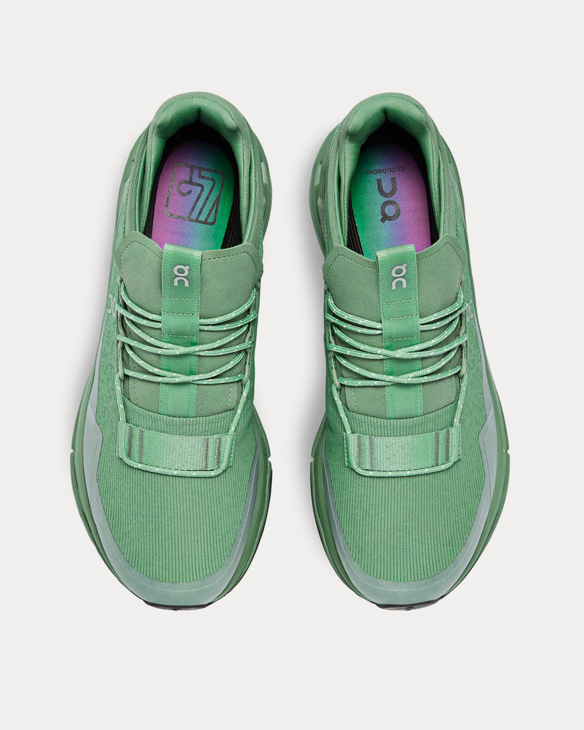 On Running Cloudnova Sensa Fern / White Running Shoes - Sneak in Peace