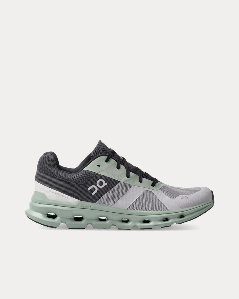 On Running Men's Cloudrunner Alloy / Moss Running Shoes
