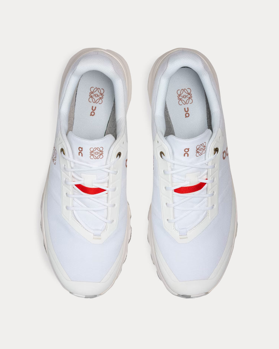On Running x Loewe Cloudventure White Running Shoes - Sneak in Peace