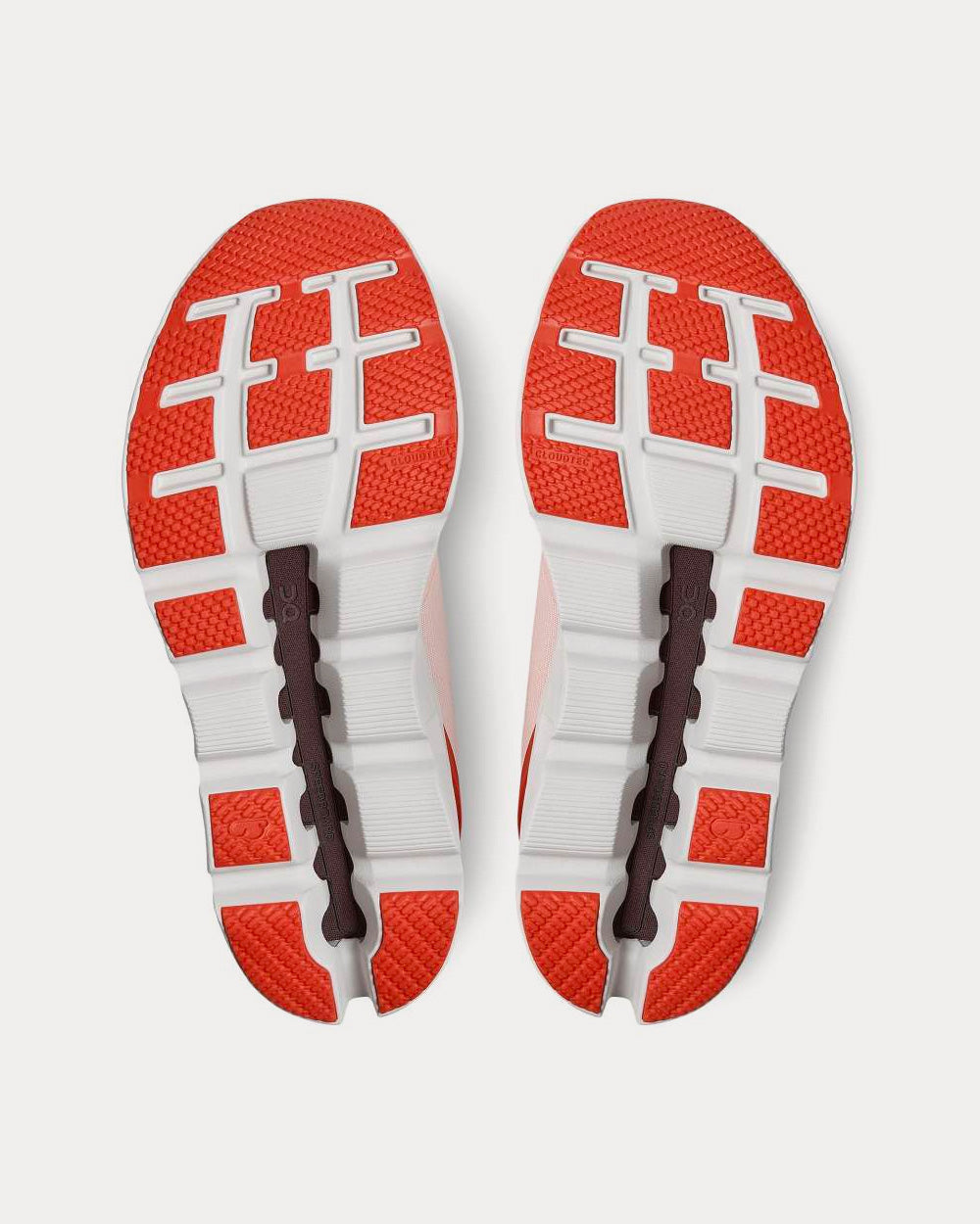On Running Women's Cloudstratus Rose / Red Running Shoes