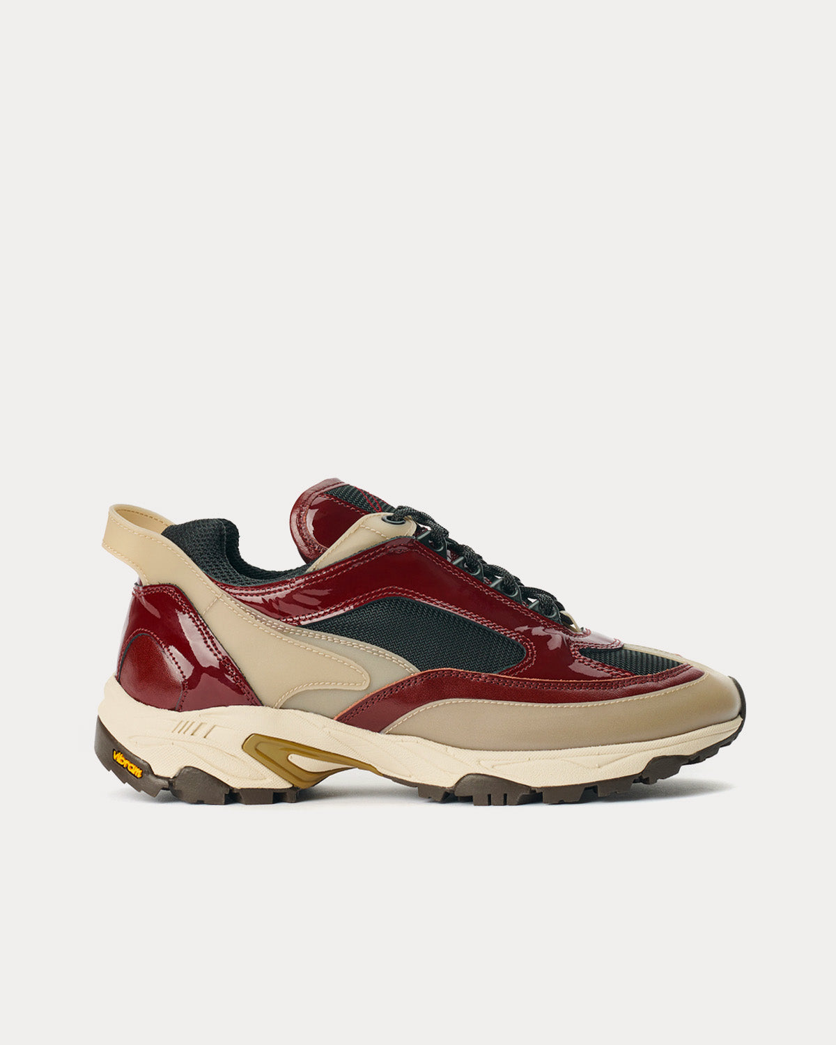 Our Legacy Splinter Oxblood Low Top Sneakers - Sneak in Peace