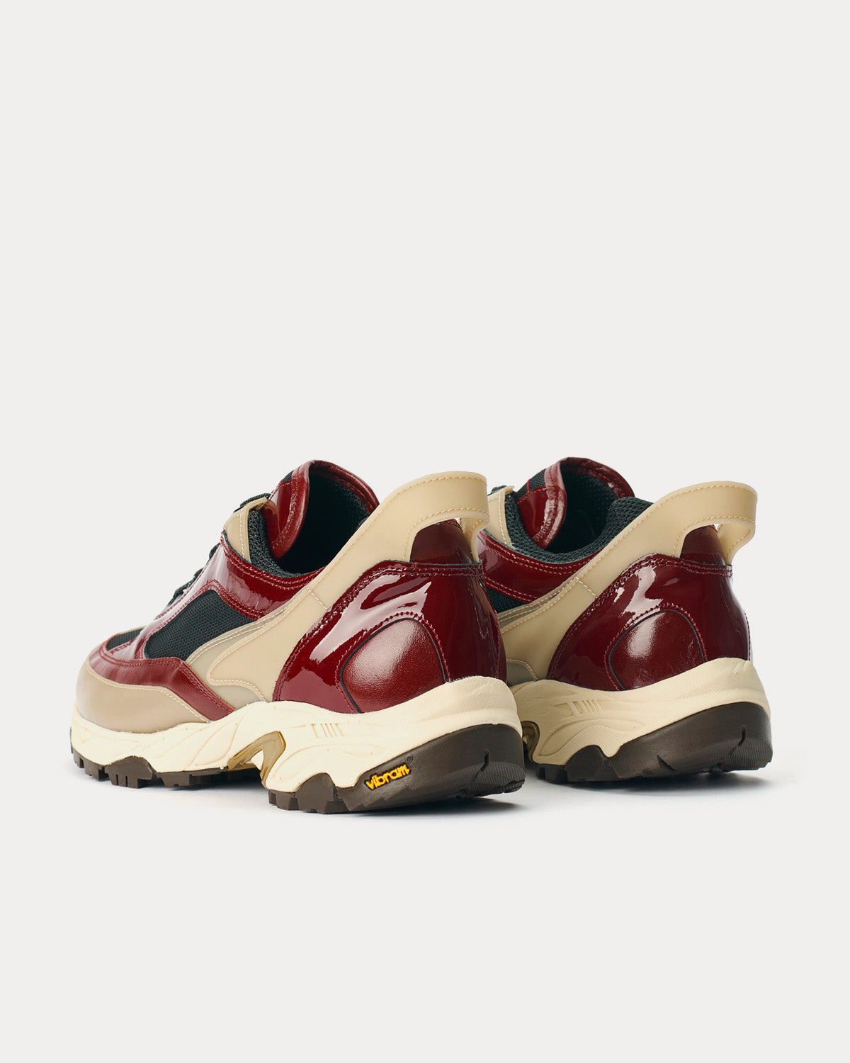 Our Legacy Unisex Splinter Oxblood Low Top Sneakers & Trainers