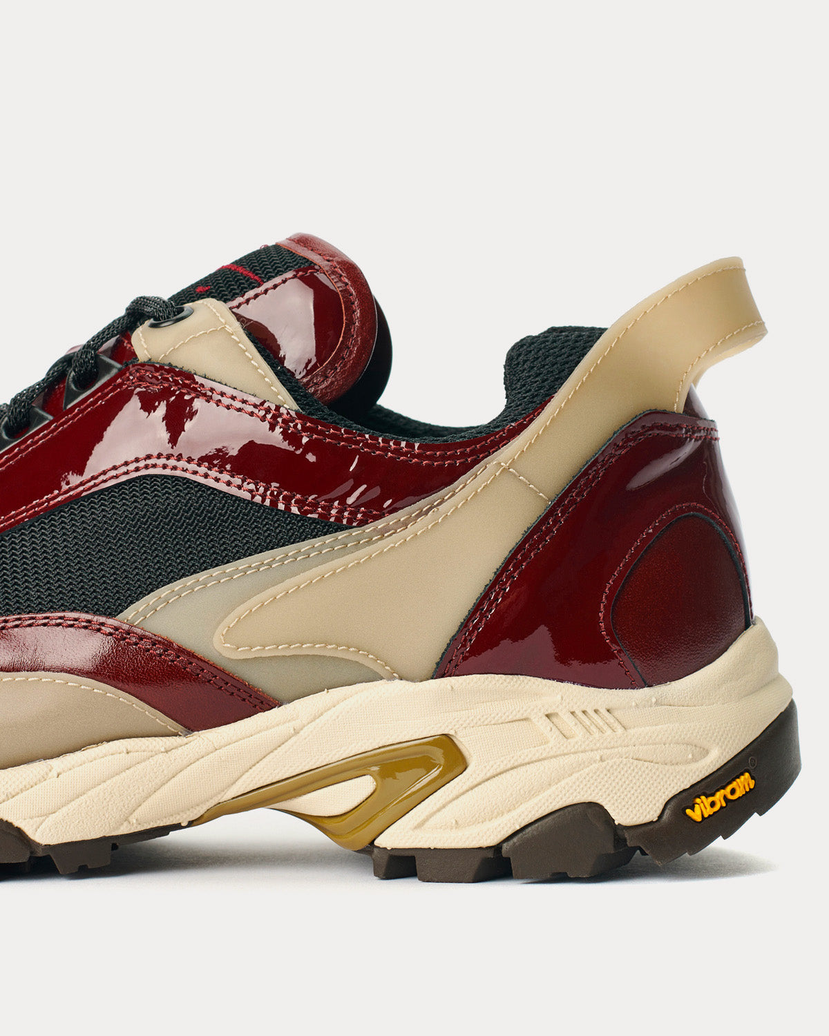 Our Legacy Splinter Oxblood Low Top Sneakers - Sneak in Peace