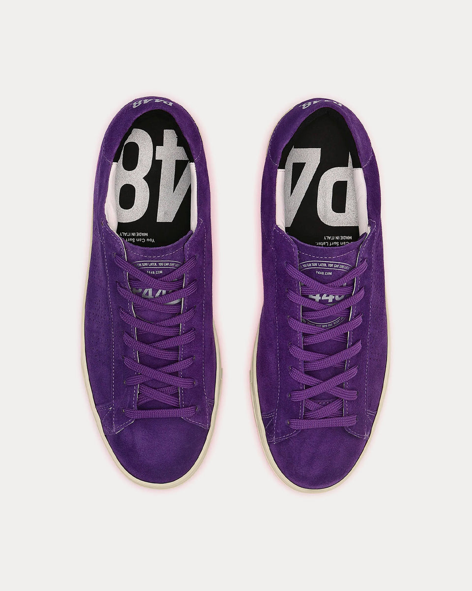 P448 Jack Suede Purple Low Top Sneakers - Sneak in Peace