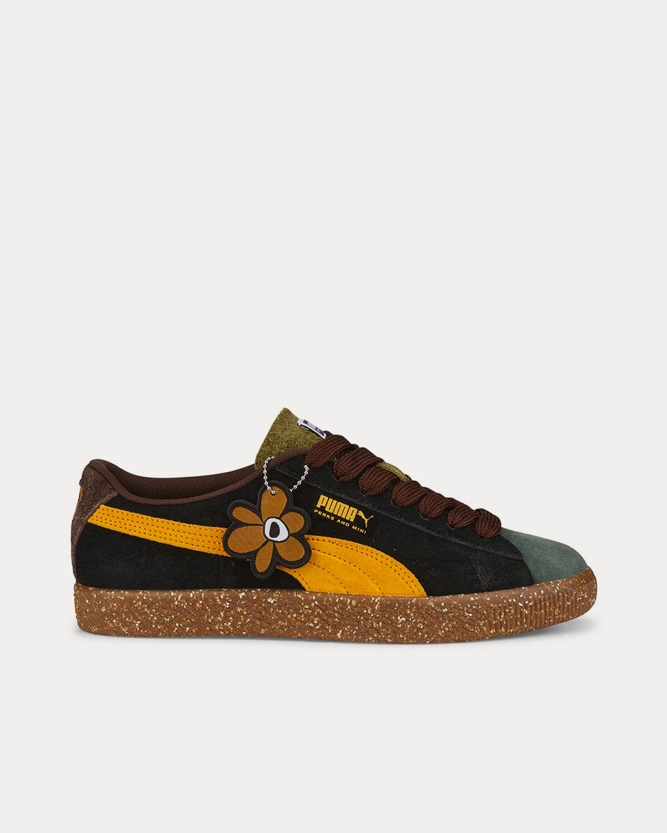 Puma x P. A.M. VTG Suede Dark Chocolate / Burnt Olive / Orange Brick ...