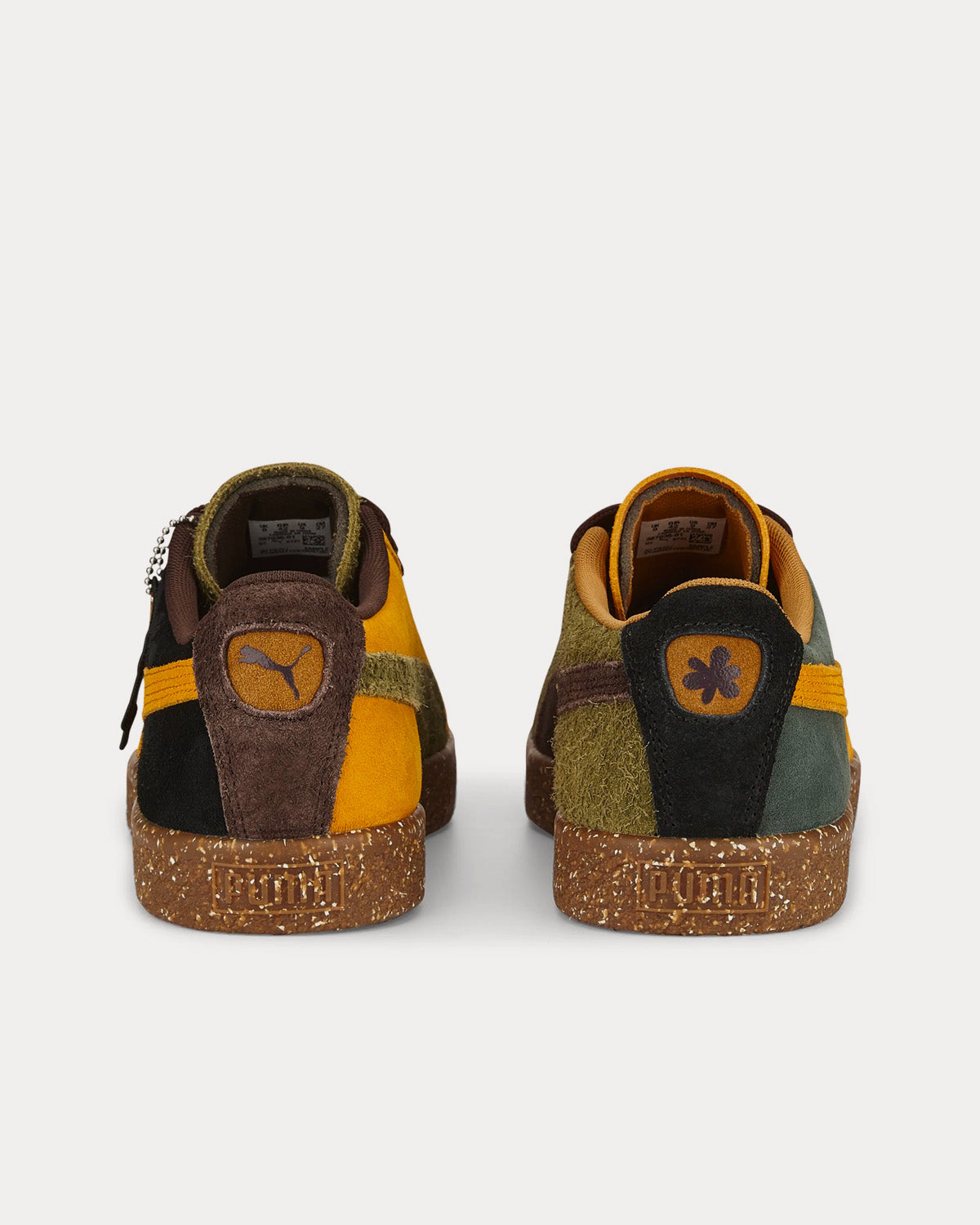 Puma x P. A.M. VTG Suede Dark Chocolate / Burnt Olive / Orange Brick ...