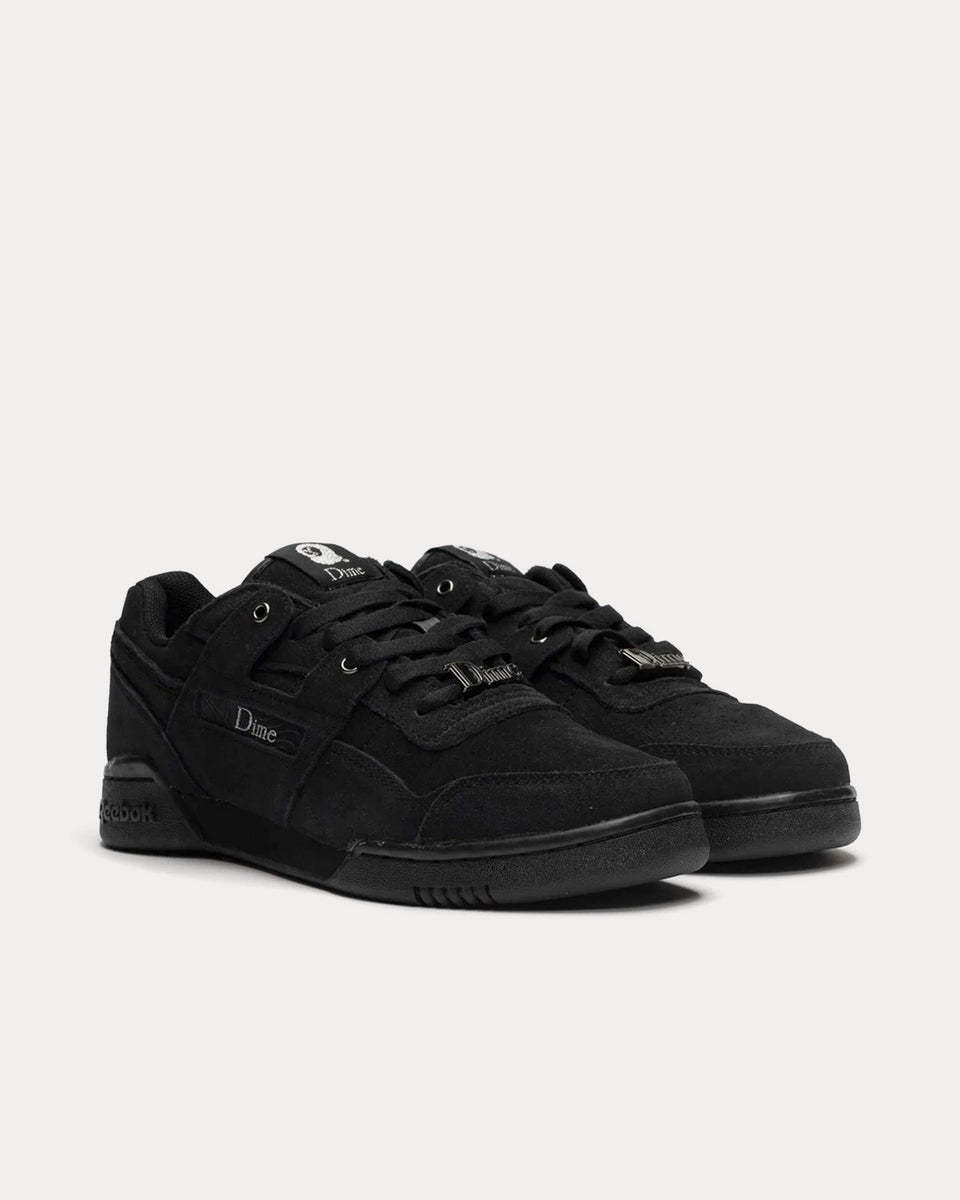 Reebok x Dime Workout Plus Core Black / Dark Silver / Cloud White Low ...