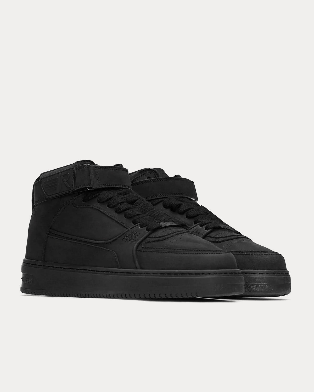 Represent Men's Apex Mid Black High Top Sneakers