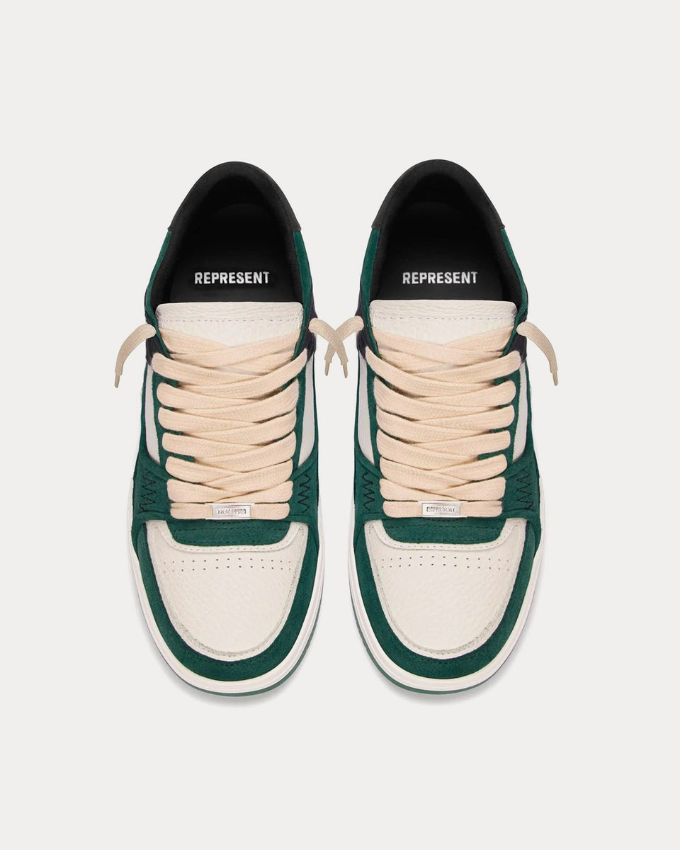 Represent Apex Racing Green Low Top Sneakers - Sneak in Peace