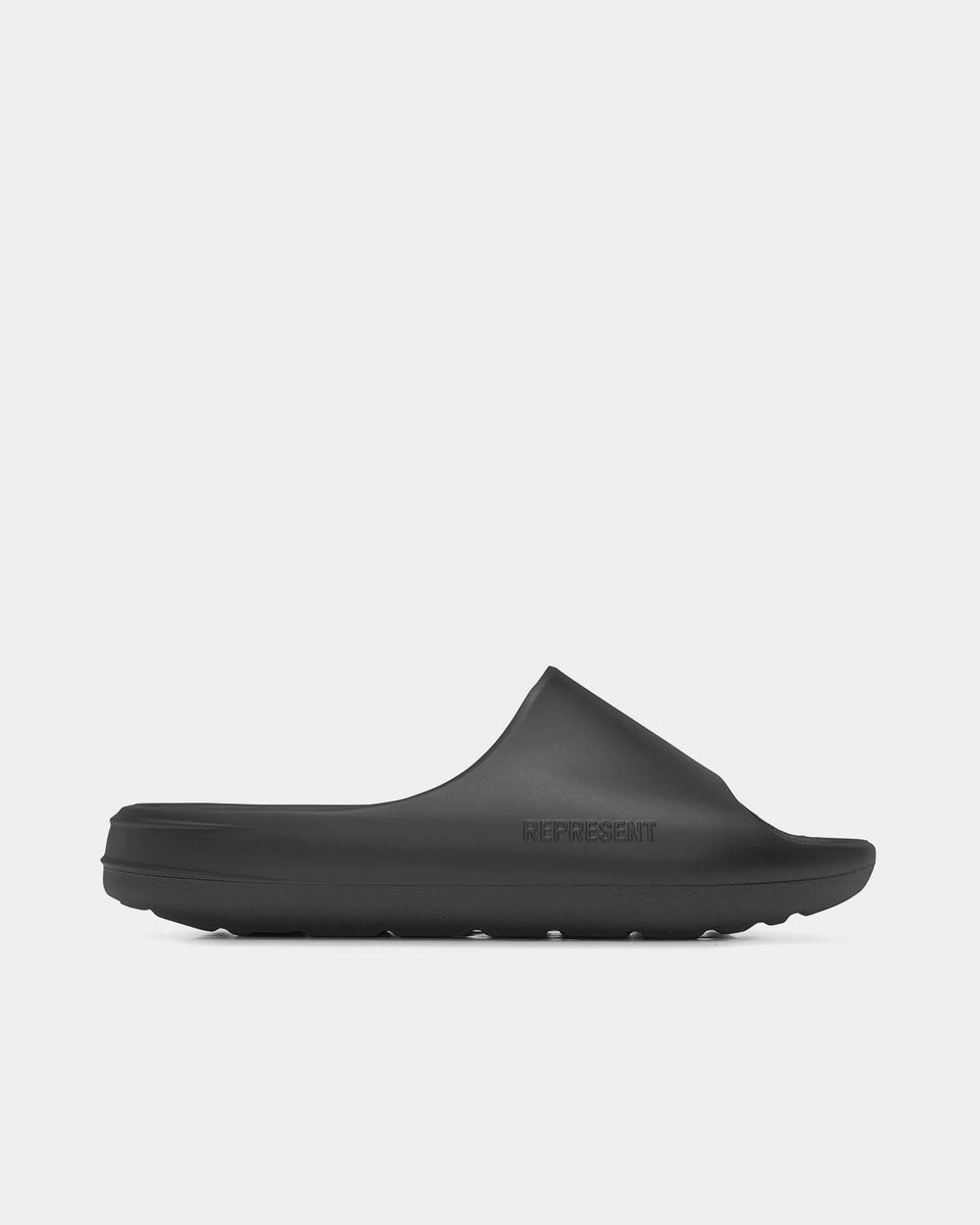 Represent Matte Black Sliders - Sneak in Peace