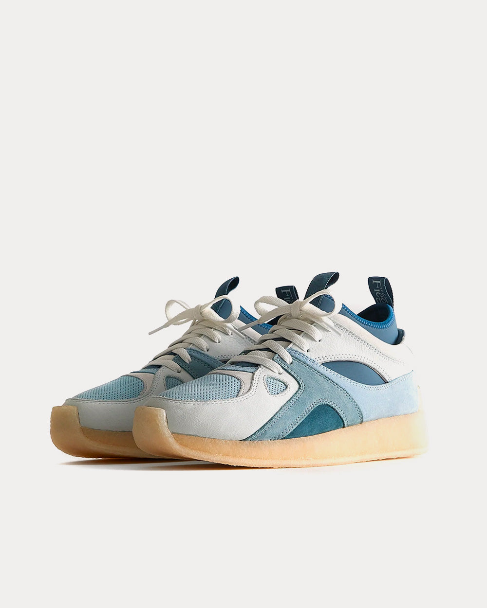 Clarks x Kith Breacon Blue Combi Mid Top Sneakers - Sneak in Peace