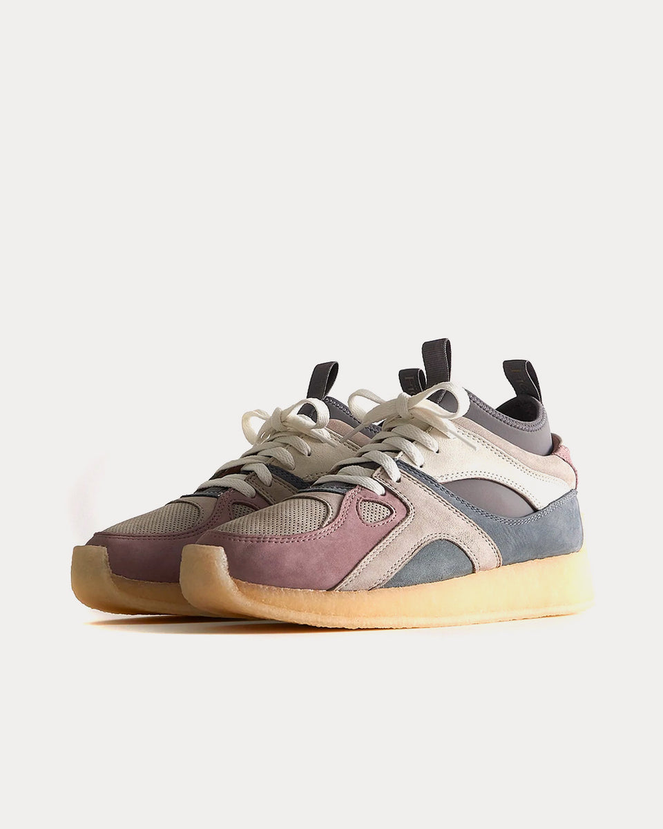 Clarks x Kith Breacon Blue / Grey Combi Mid Top Sneakers - Sneak in Peace