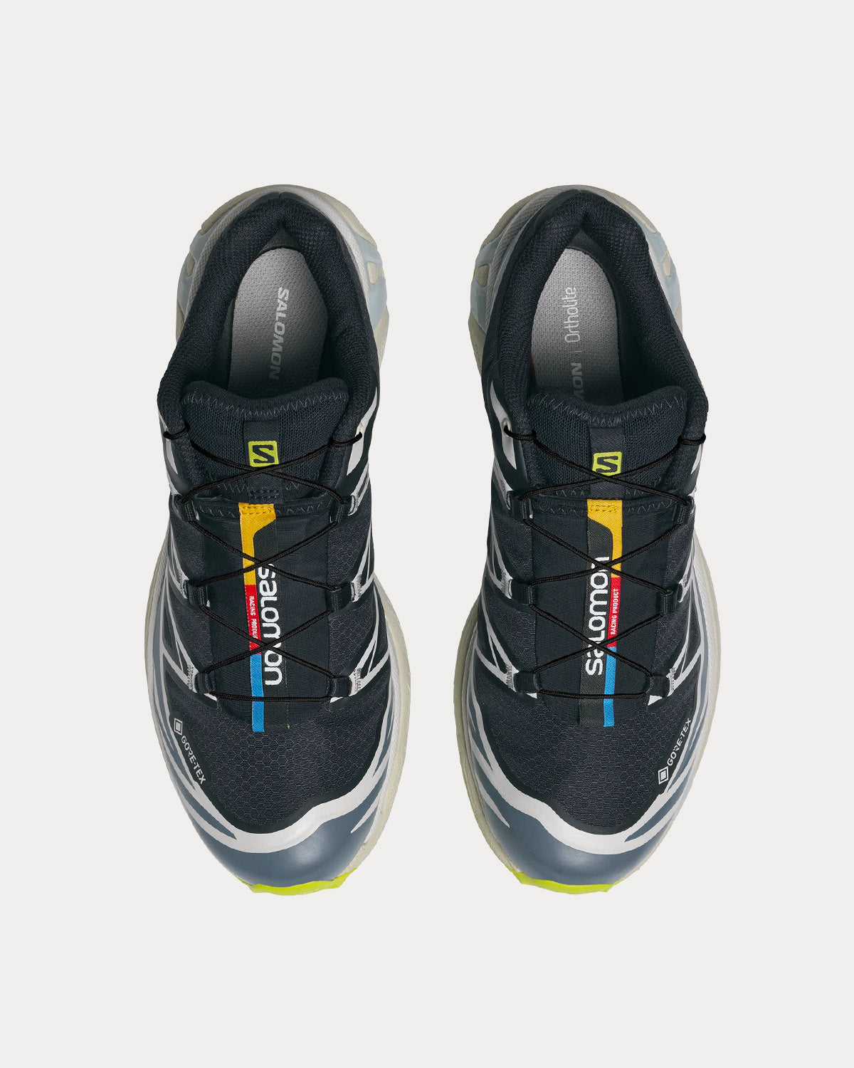 Salomon XT-6 Gore-Tex Night Sky / China Blue / Acid Lime Low Top ...
