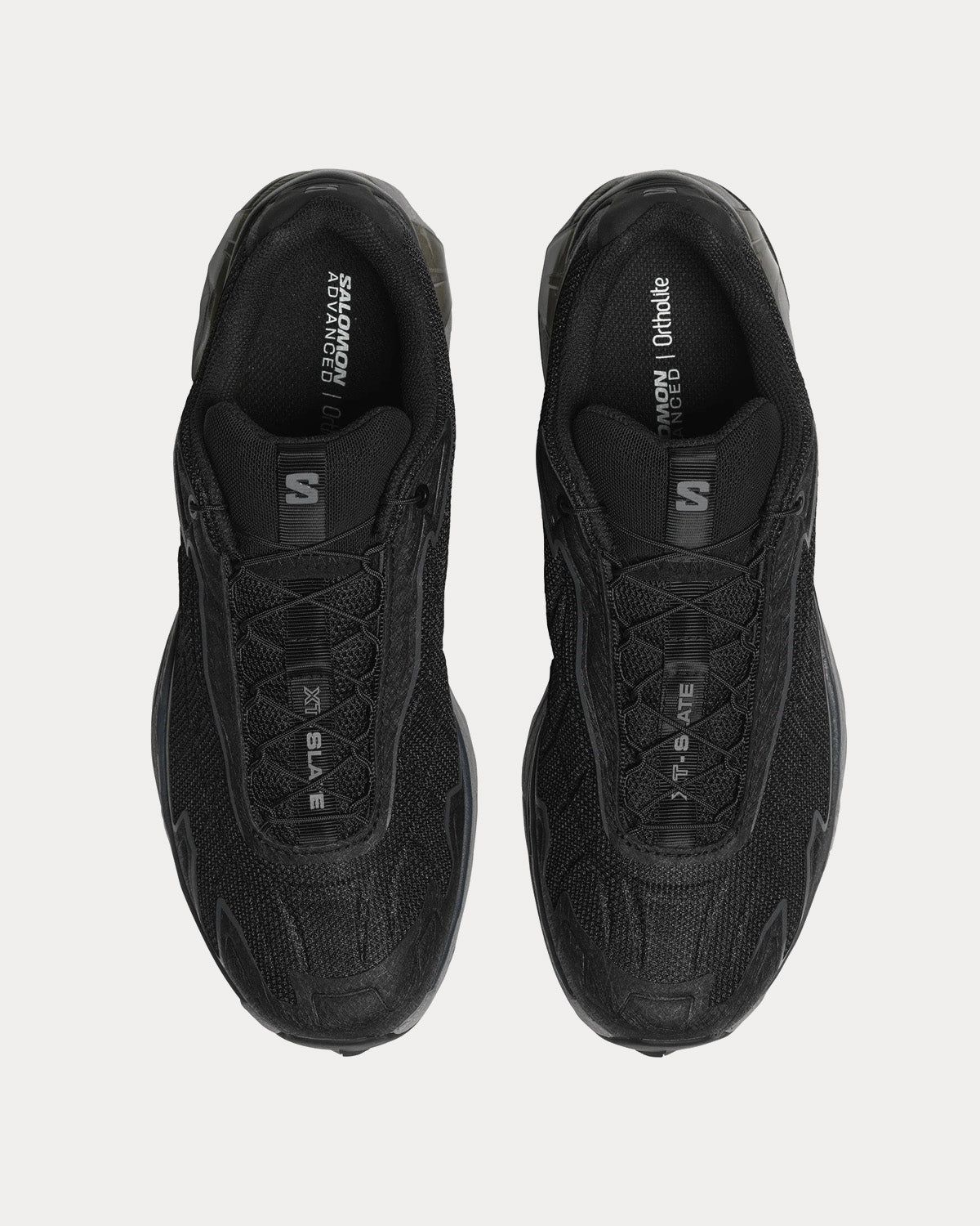 Salomon XT-Slate Advanced Black / Ebony / Frost Gray Low Top Sneakers ...