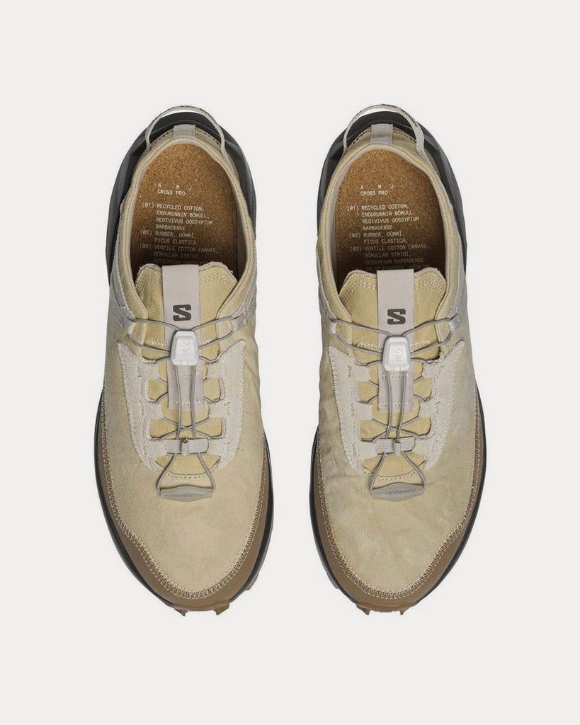 Salomon x Ranra Cross Pro Turtledove / Rainy Day / Gum3 Running Shoes ...