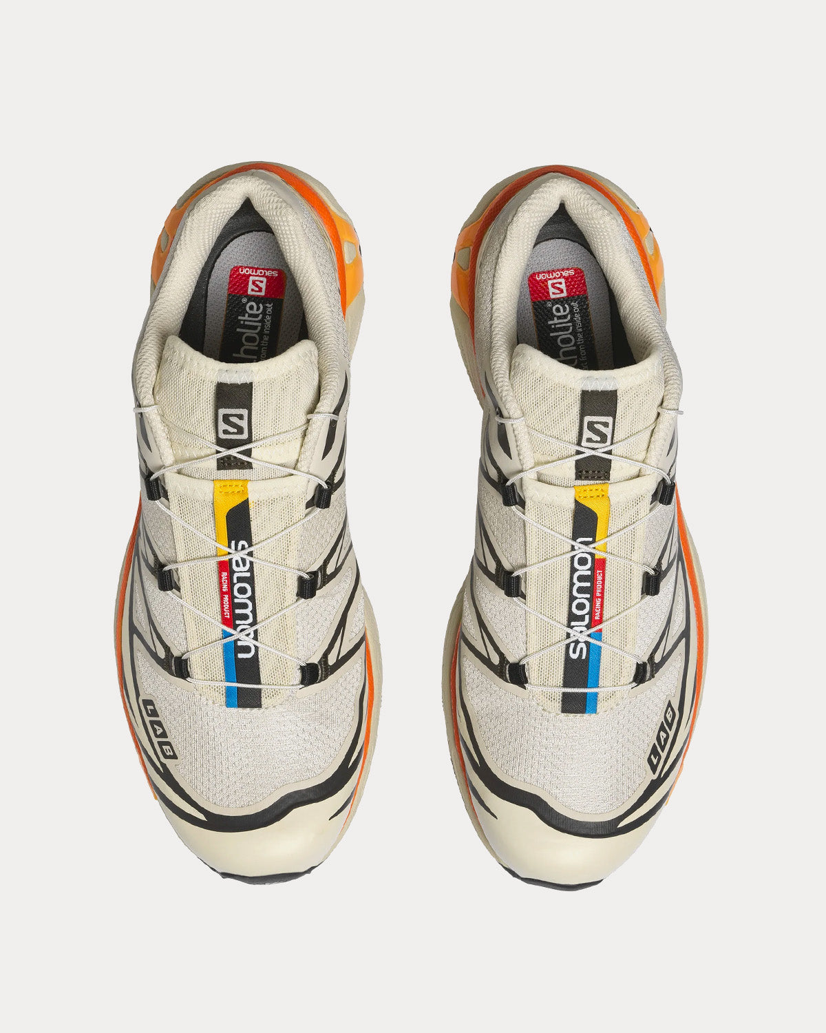 Salomon Unisex XT-6 Rainy Day / Delicioso / Vibrant Orange Low Top ...