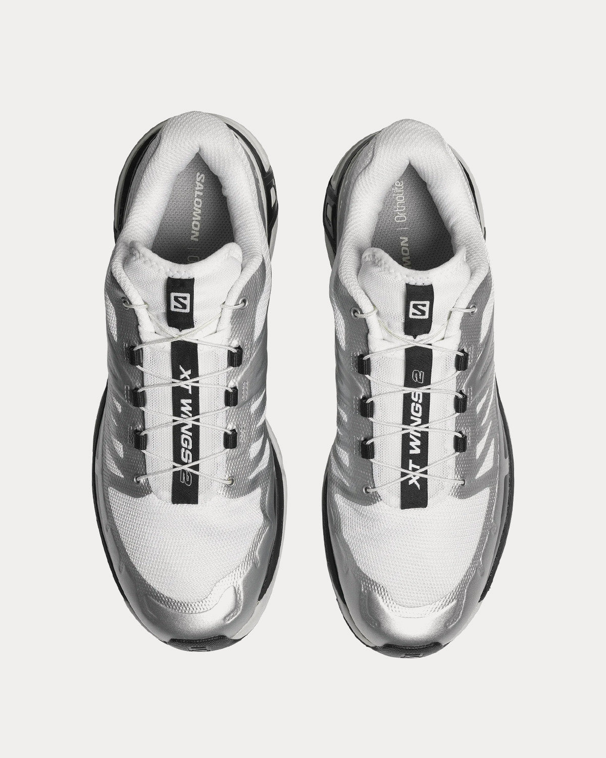 Salomon Unisex XT-Wings 2 White / Silver Metallic X / Black Low Top ...