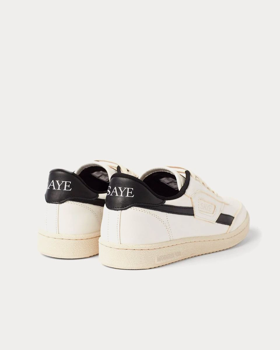 Saye Modelo '89 Leather Black Low Top Sneakers - Sneak in Peace